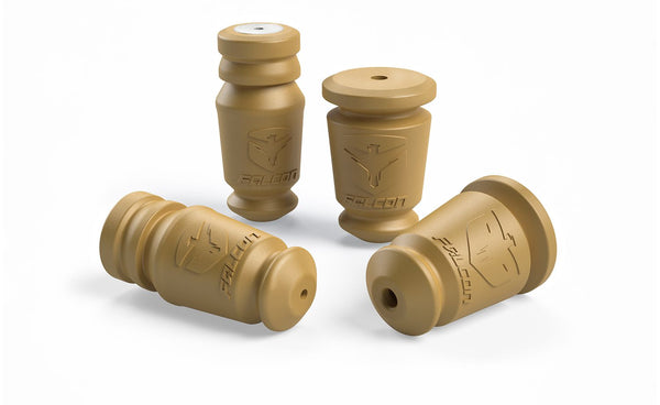 (TERAFLEX) Progressive Bump Stop Kit – Front & Rear (0-4.5″ Lift) for