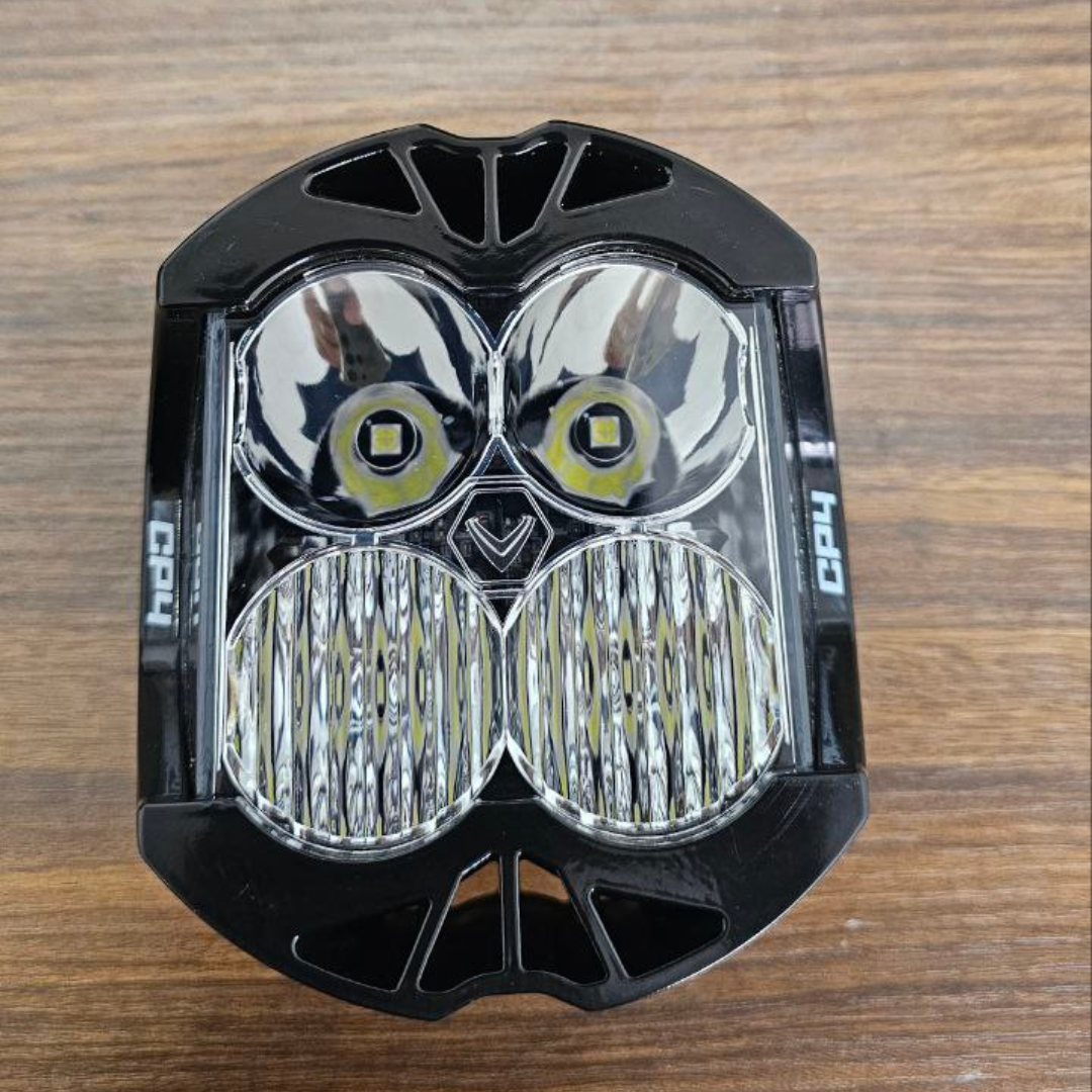 Capra 2 Pcs 5 Inch Yellow LED Light with DRL