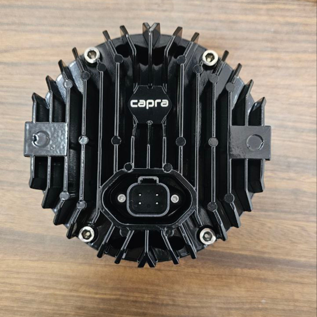 Capra 2 Pcs 5 Inch Yellow LED Light with DRL