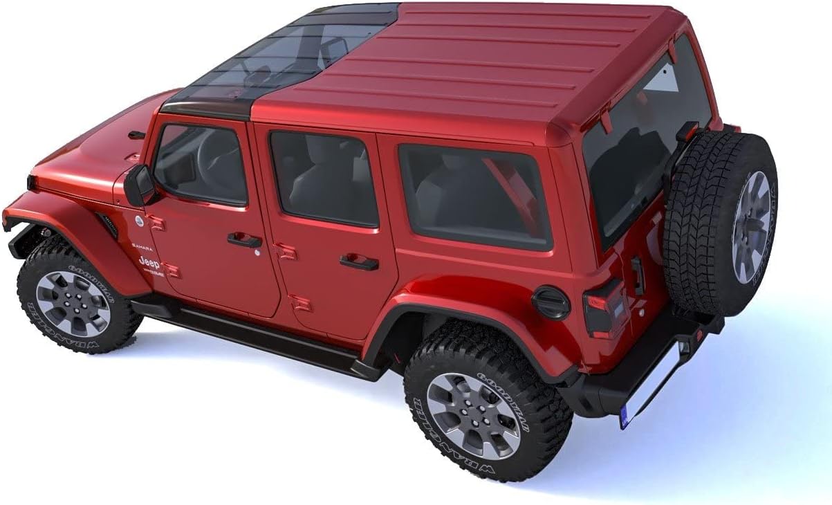 Panoramic sun roof for Jeep Wrangler JL & Gladiator 2018-2024