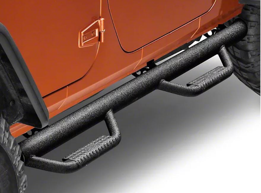 Door Offroad Side Steps For Jeep Wrangler JK JL 2007-2023, 40% OFF